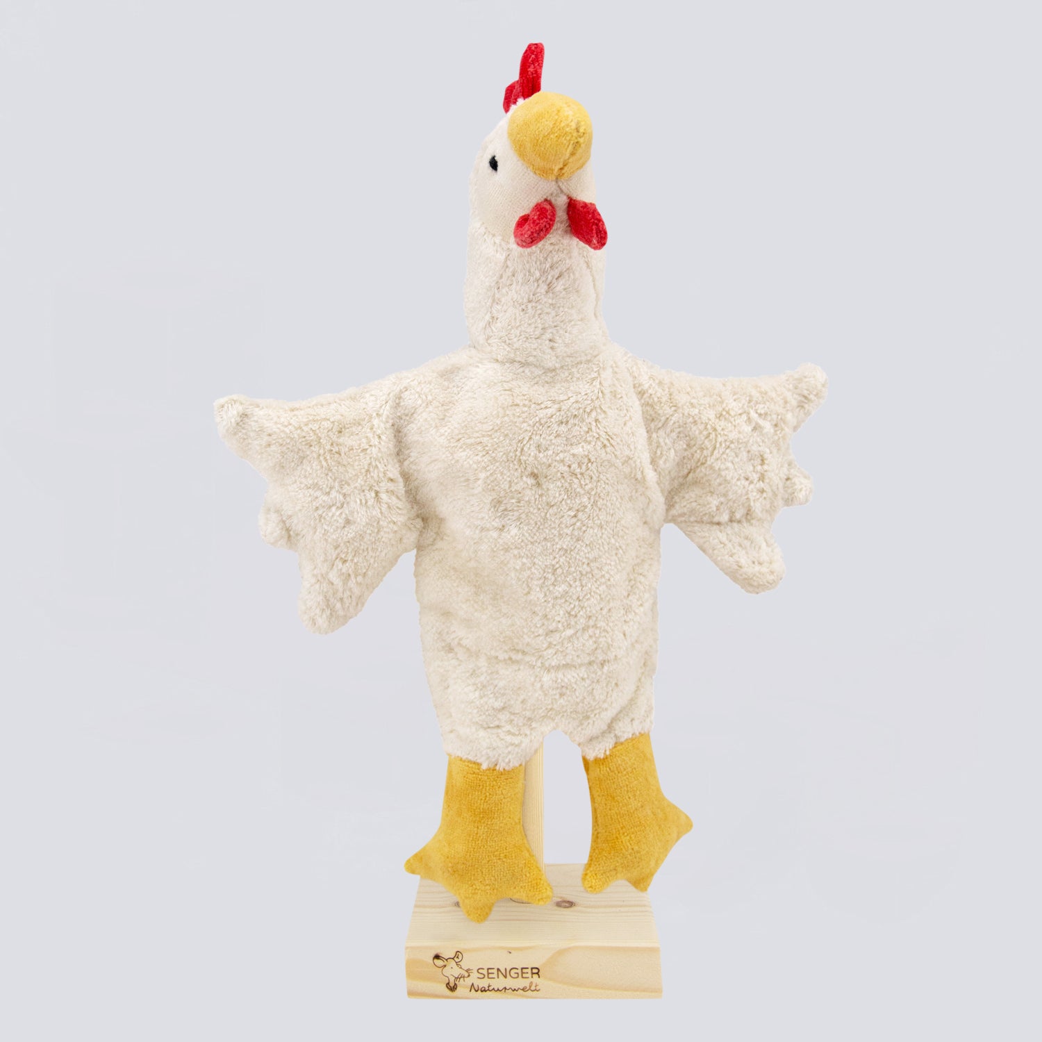 Handpuppe Huhn von Senger Naturwelt · Bio Spielzeug